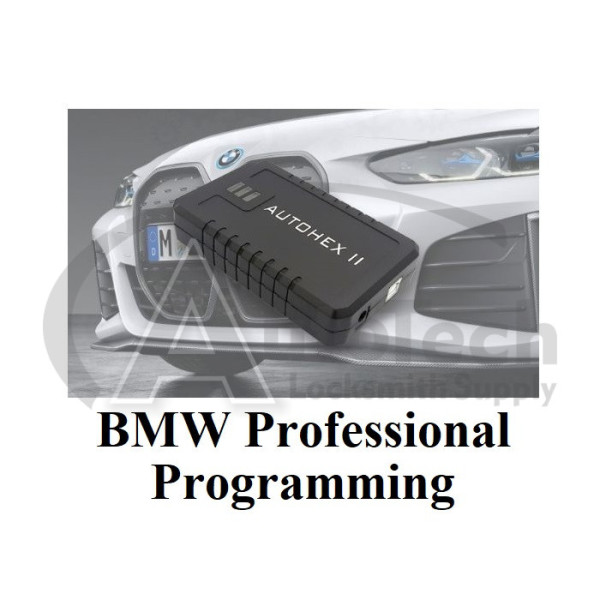 Autohex II BMW WVCI HW4 - Professional Programming Package